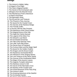 The Kids' Book of Enchanted Adventures: 250 Mystical Tales to Discover ...