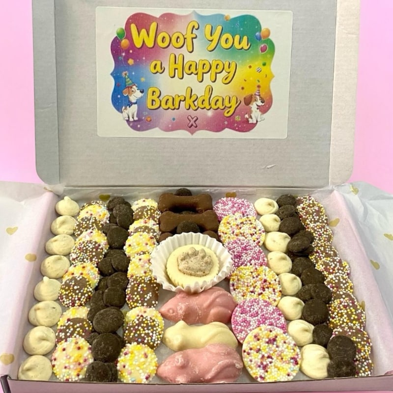 Dog Chocolate Birthday - Etsy UK