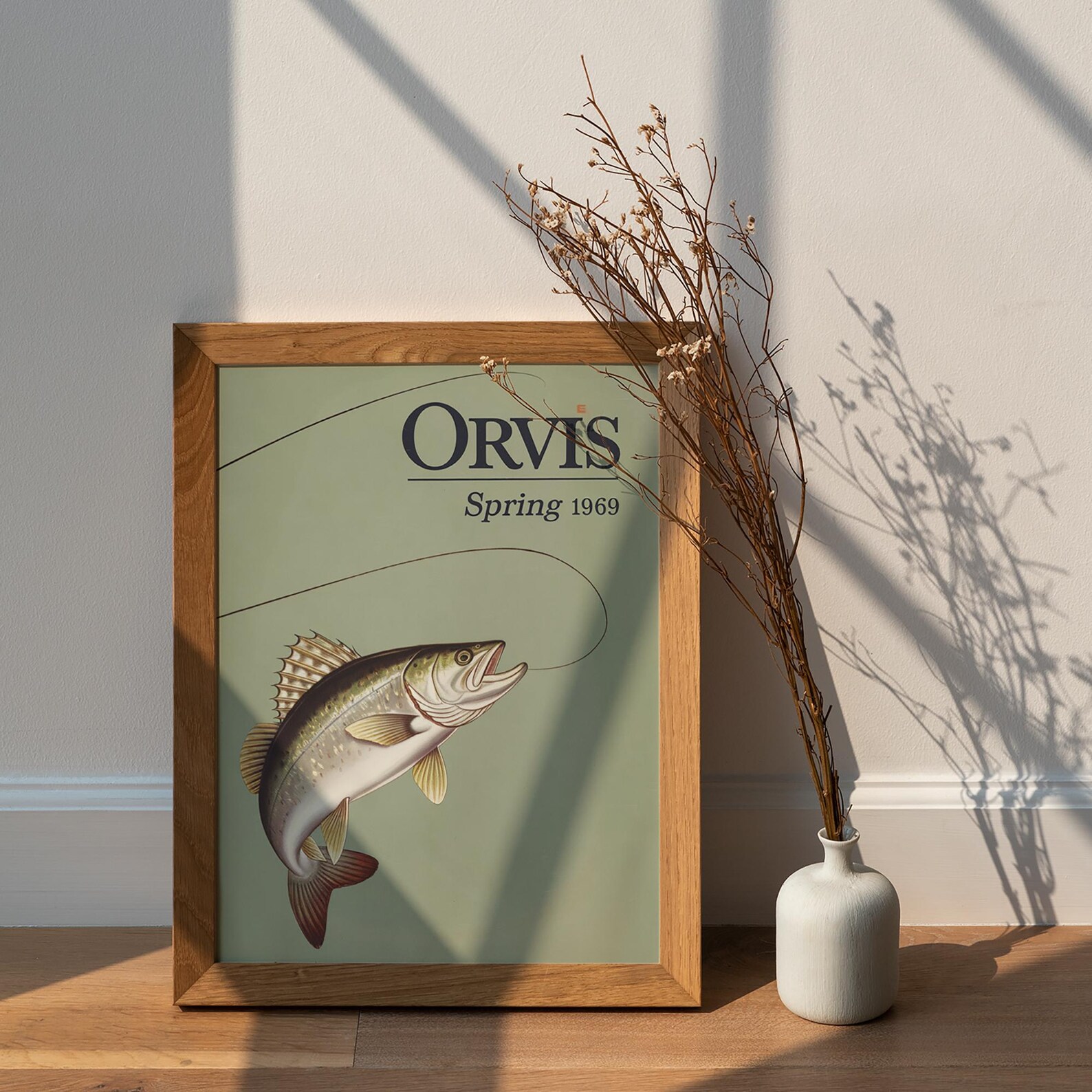 Custom Fishing Decor | Bass Fishing Decor | Fly Fishing Art | Luxe Home ...