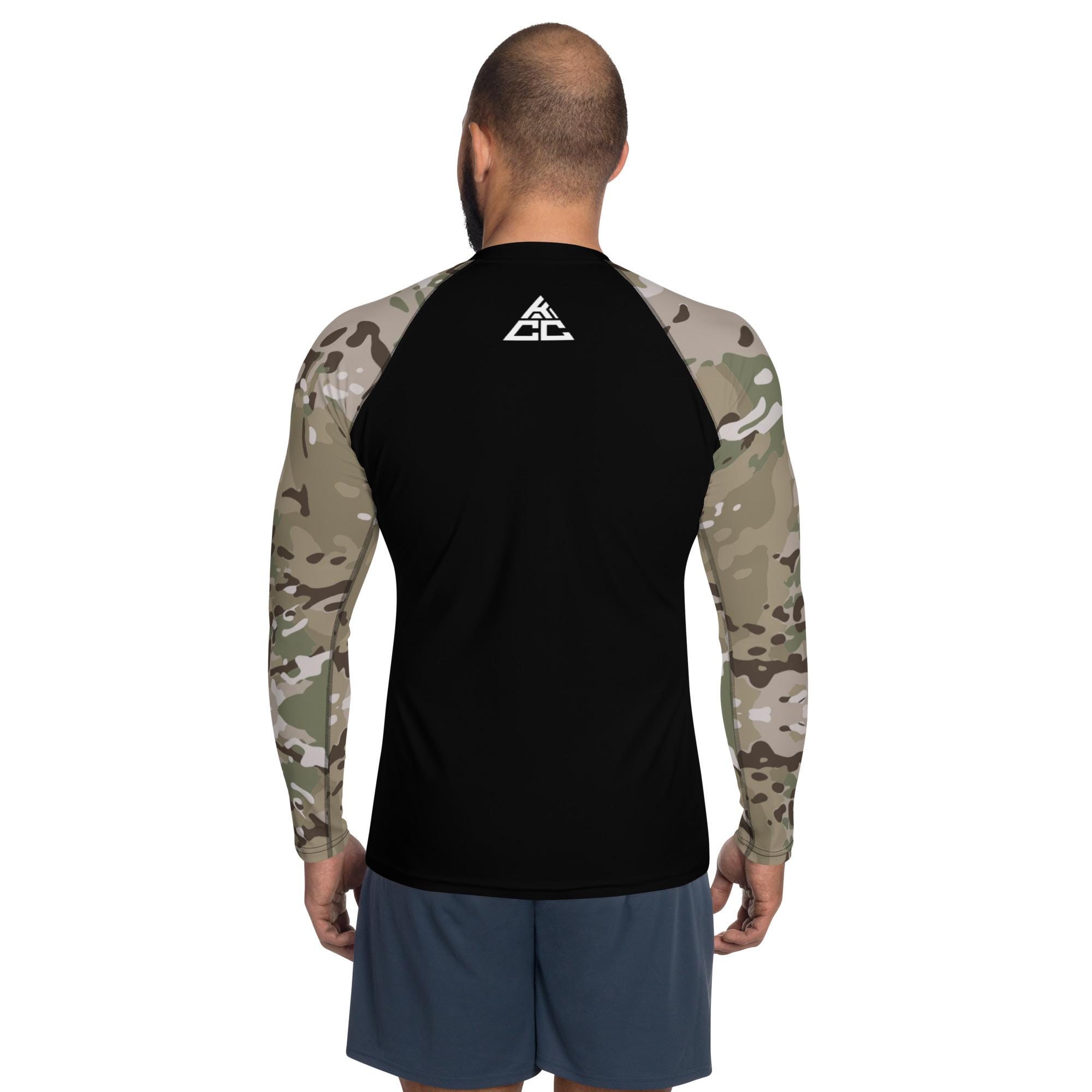 U.S. Army BJJ Rash Guard for Men, U.S. Army, BJJ Rash Guard, Jiu Jitsu ...
