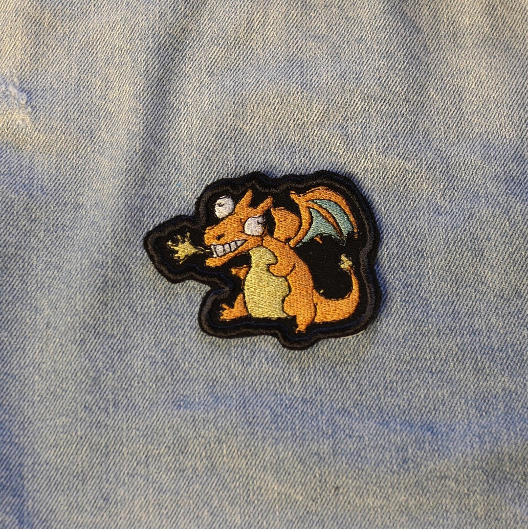Charizard Embroidery Patch - Etsy