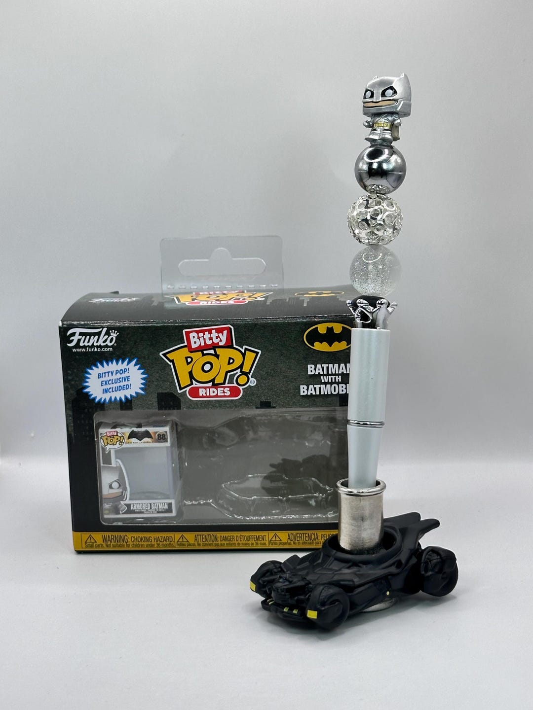 Beaded Pen and Pen Holder DC Batman, Gift, Christmas Stocking, Holiday ...