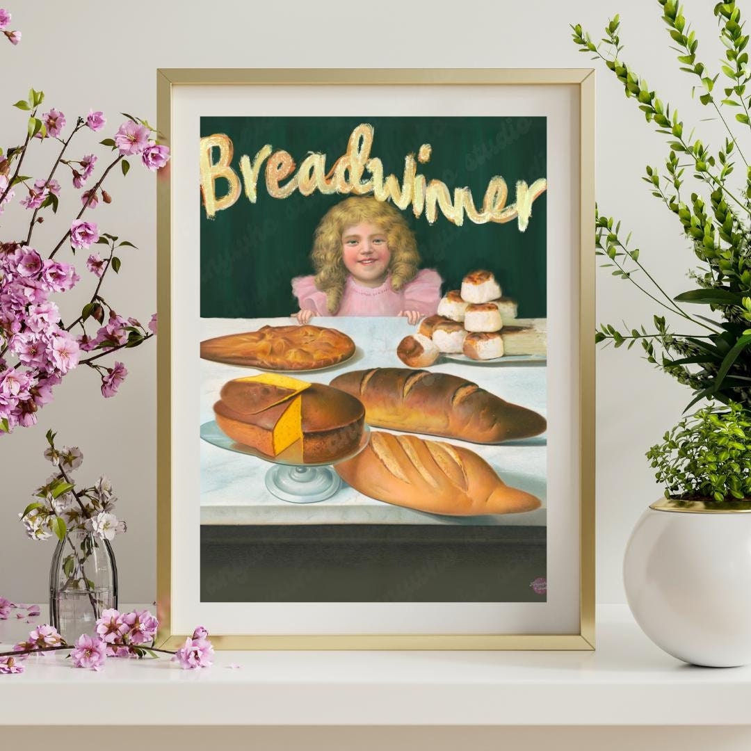 Vintage Modern Digital Download Witty Retro Kitchen or Bakery Decor ...