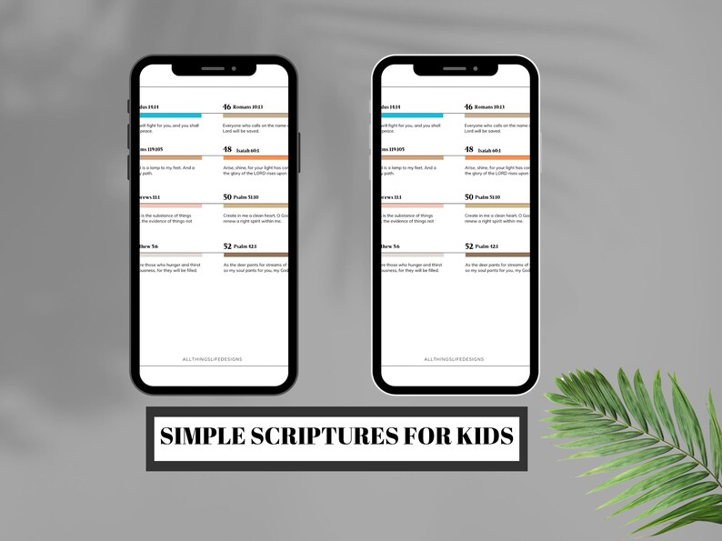 52 Scripture Memory Verses for Kids | Learning Guide (digital Download ...