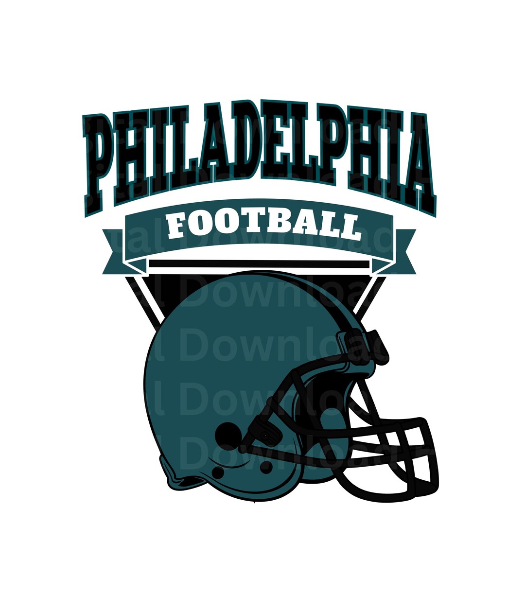 Philadelphia PNG, Football Png, Philly Football Shirt Design Home Decor ...