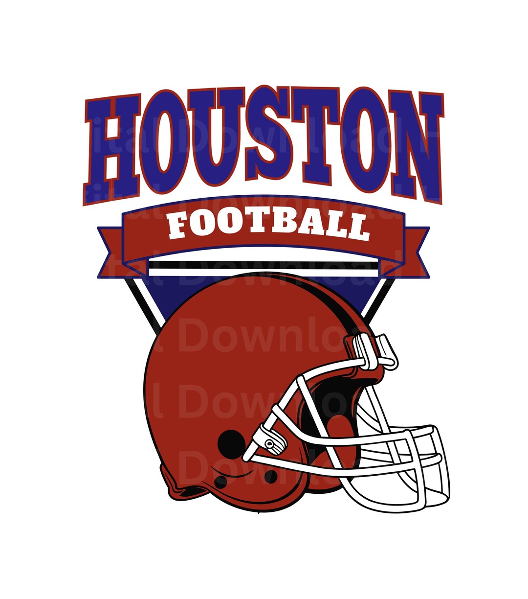 Houston PNG, Football Png, Houston Football Shirt Design Home Decor ...