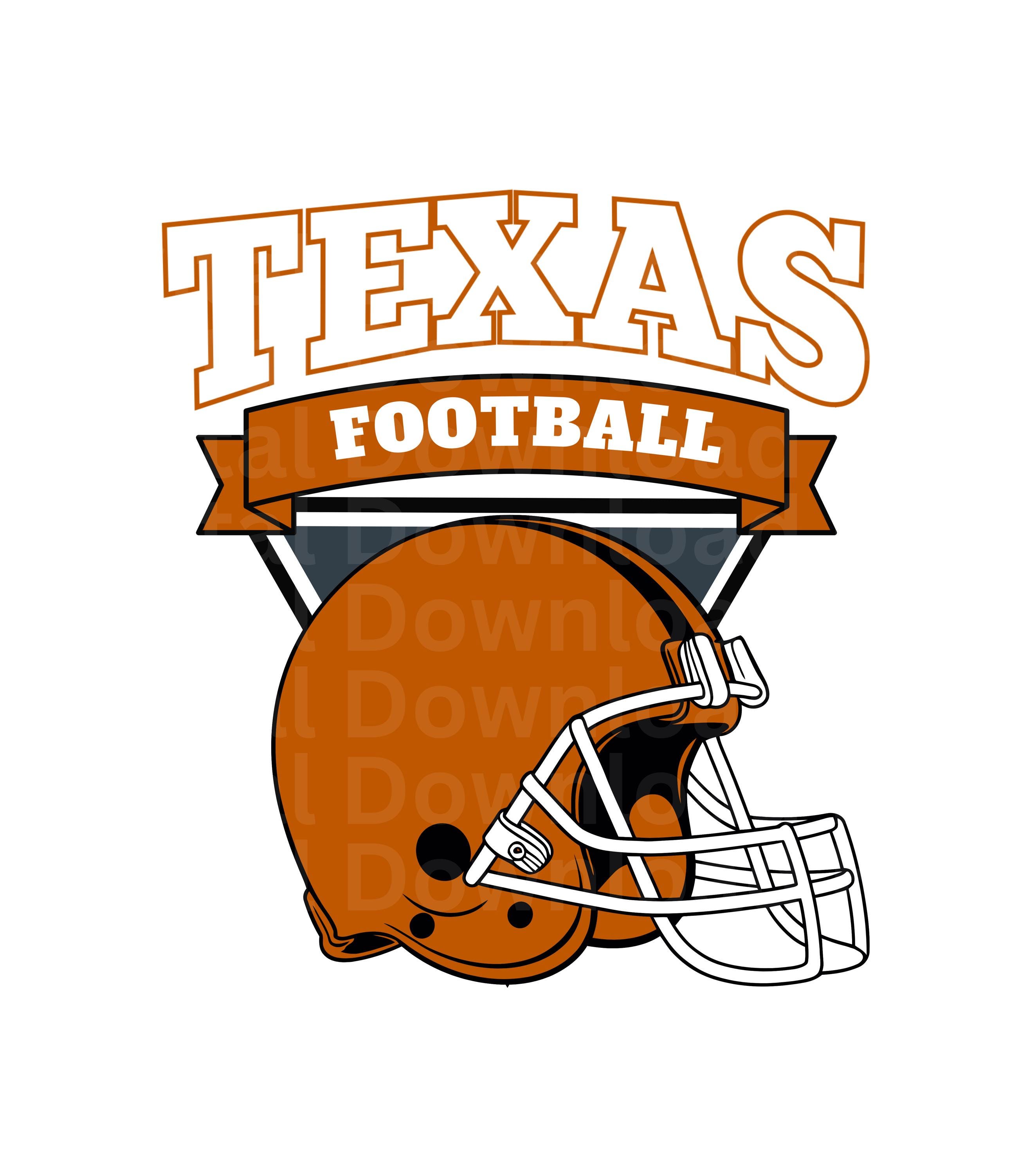 Texas PNG, Football Png, Texas Football Shirt Design Home Decor Wall ...