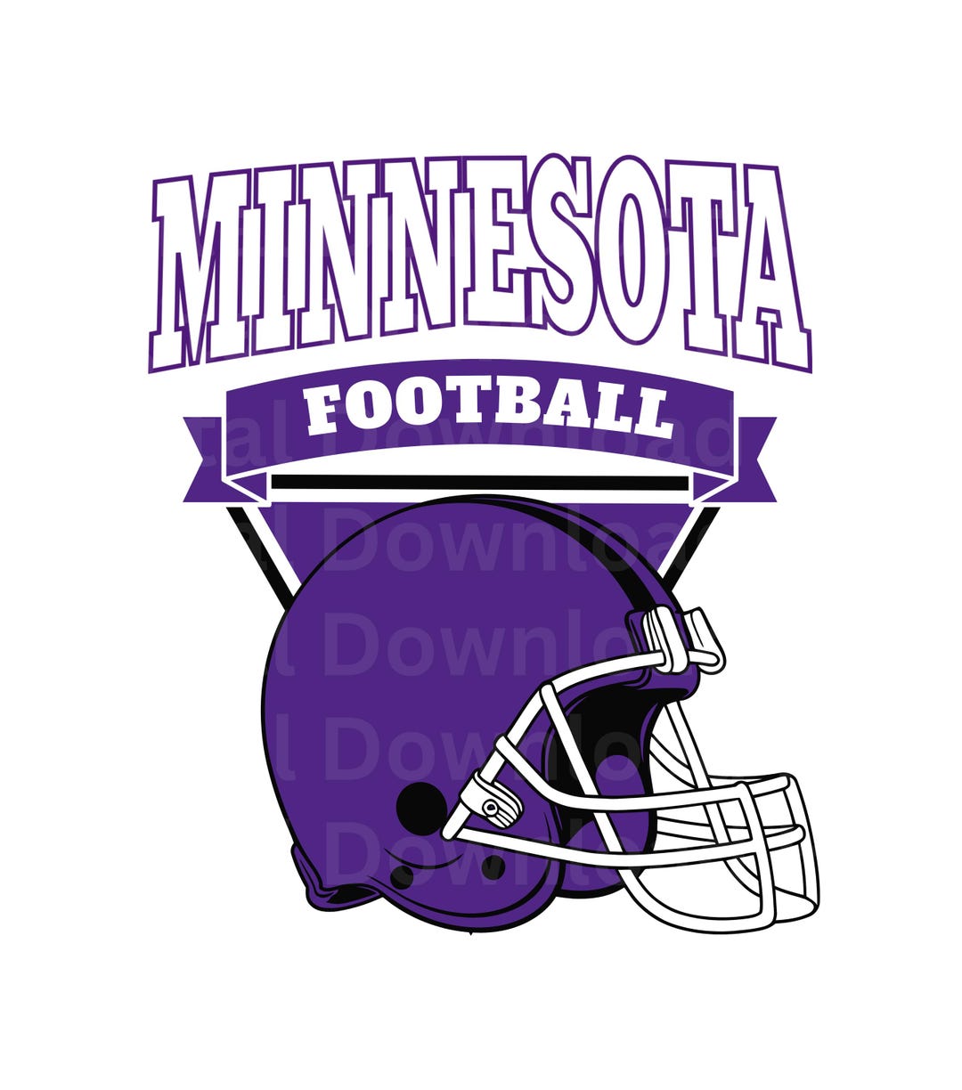 Minnesota PNG, Football Png, Minnesota Football Shirt Design Home Decor ...