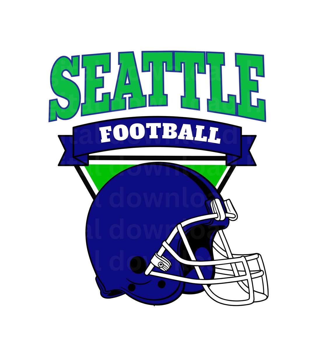 Seattle PNG, Football Png, Green Seattle Football Shirt Design Home ...