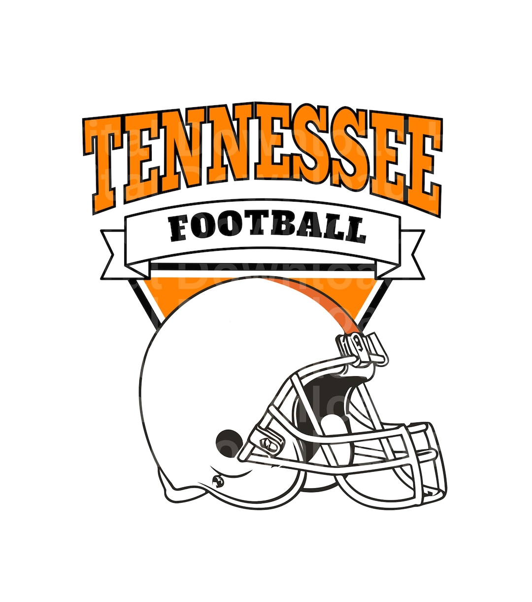 Tennessee PNG, Football Png, Tennessee Football Shirt Design Home Decor ...