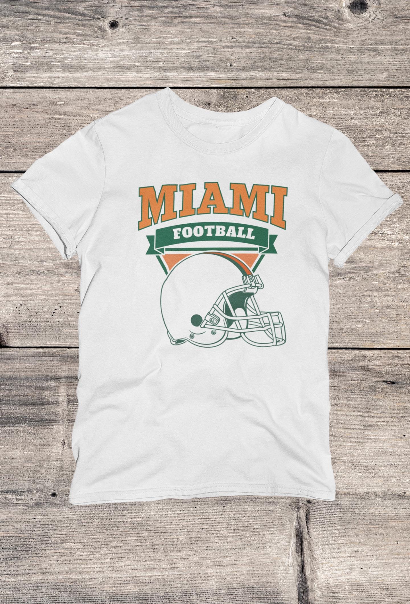 Miami PNG, Football Png, Miami Football Shirt Design Home Decor Wall ...