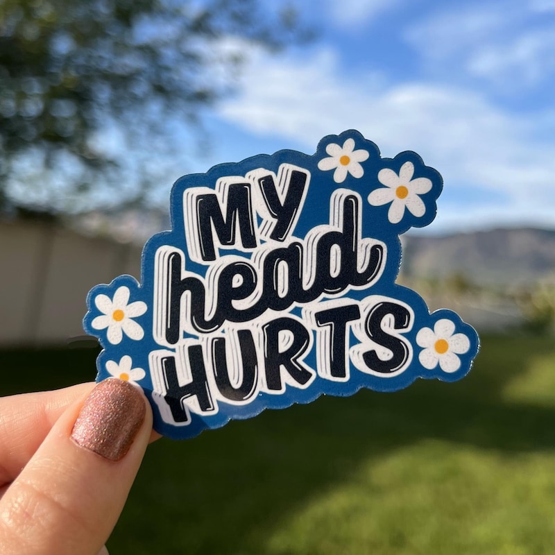 Migraine Decals - Etsy