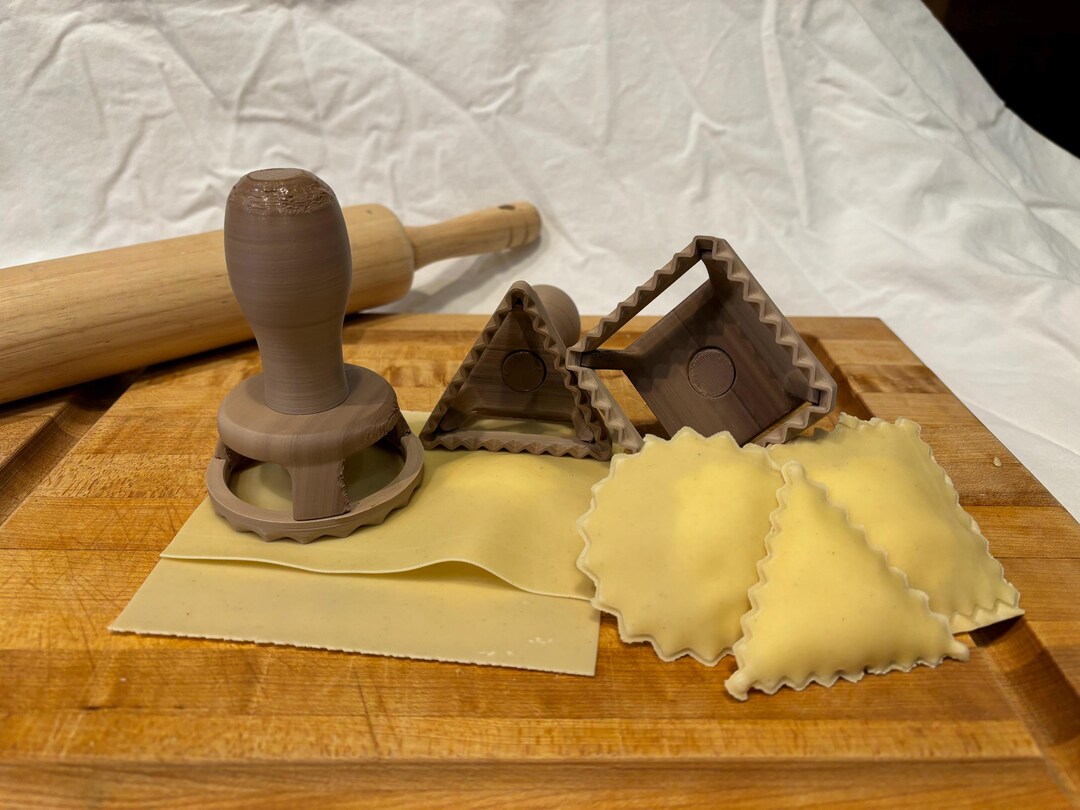 Ravioli Stamping Kit - 3 Shapes for Homemade Pasta - Etsy