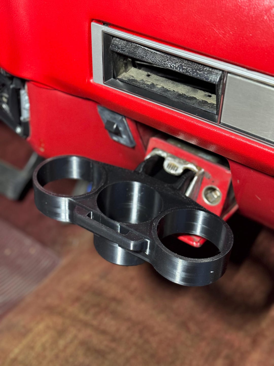 Chevy C10 Cup Holder Triple Slot – Fits Factory Ashtray Slot (ABS) - Etsy