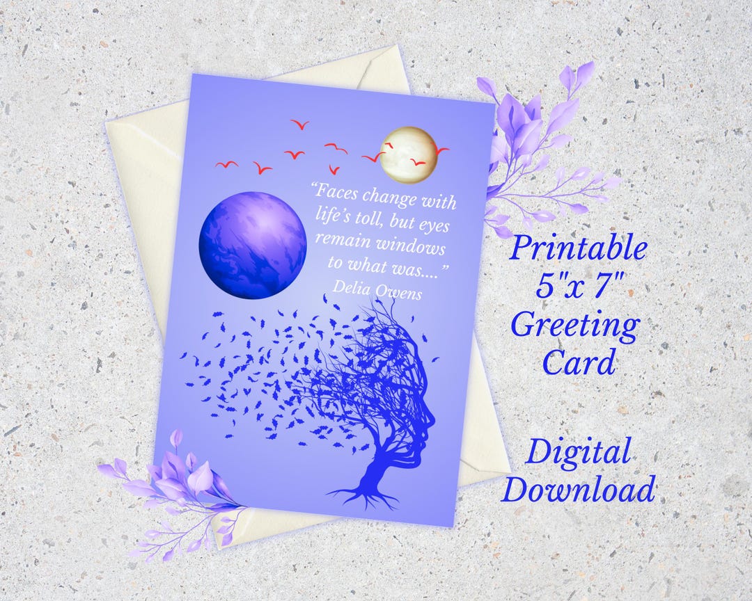 Inspirational Greeting Card, Inspirational Note Card, Writing Card ...