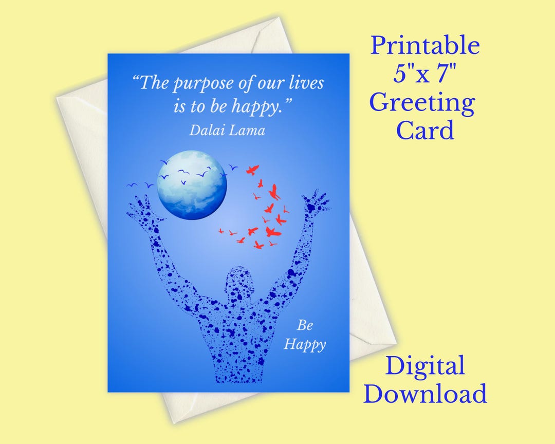 Inspirational Greeting Card, Inspirational Note Card, Writing Card ...
