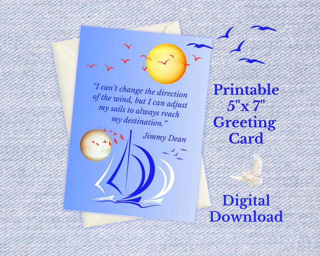 Inspirational Greeting Card, Inspirational Note Card, Writing Card ...