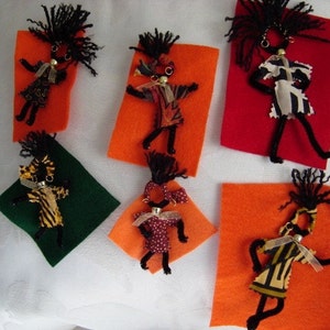 Ethnic Magnets and Pins - Etsy