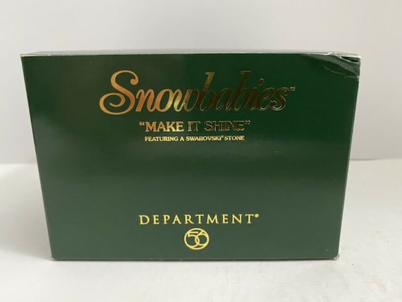 Snowbabies Logo Department 56 Flag Snowbabies Collection Starlight