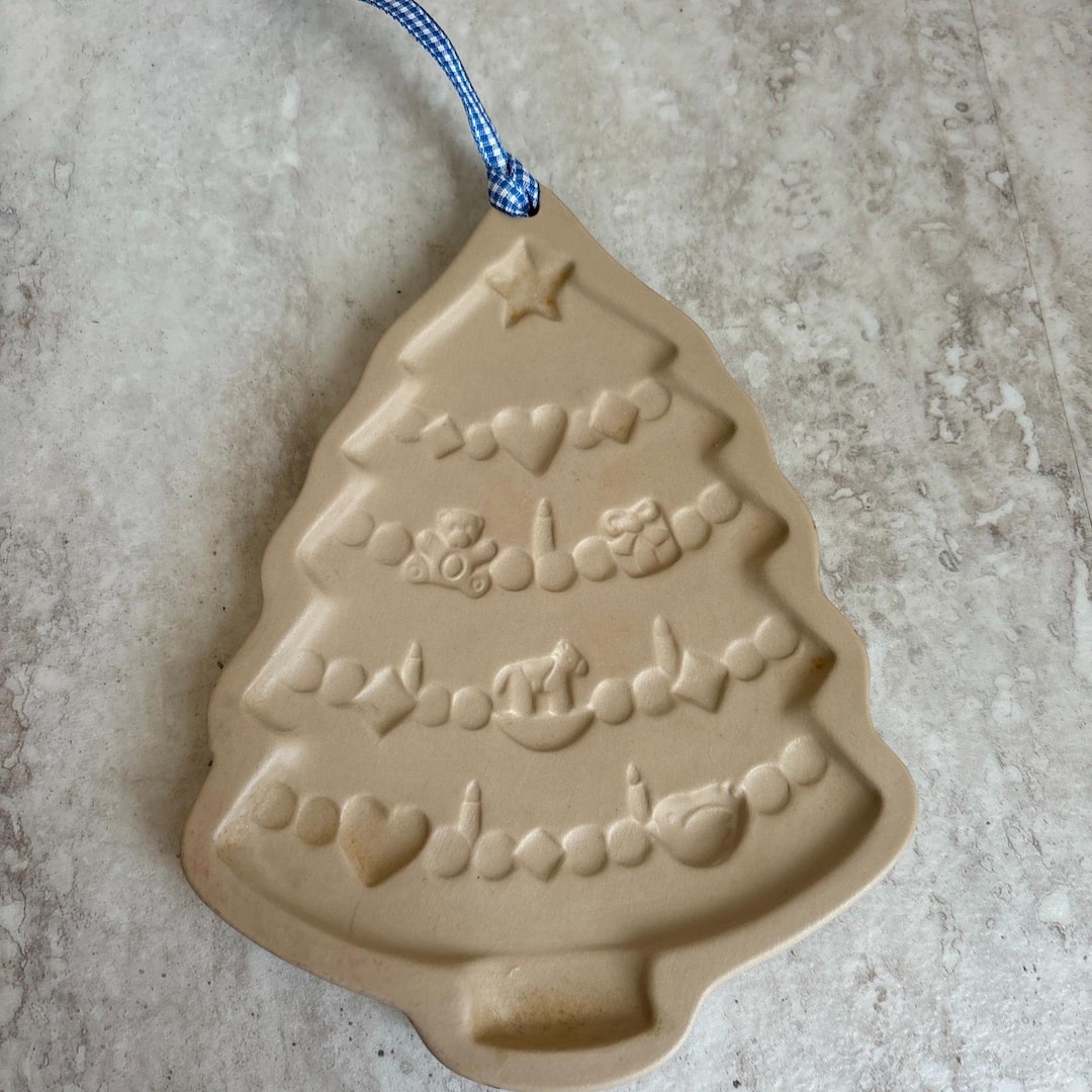 1986 Hill Design ~ Brown Bag Cookie Art ~ Christmas Tree Cookie Mold ...