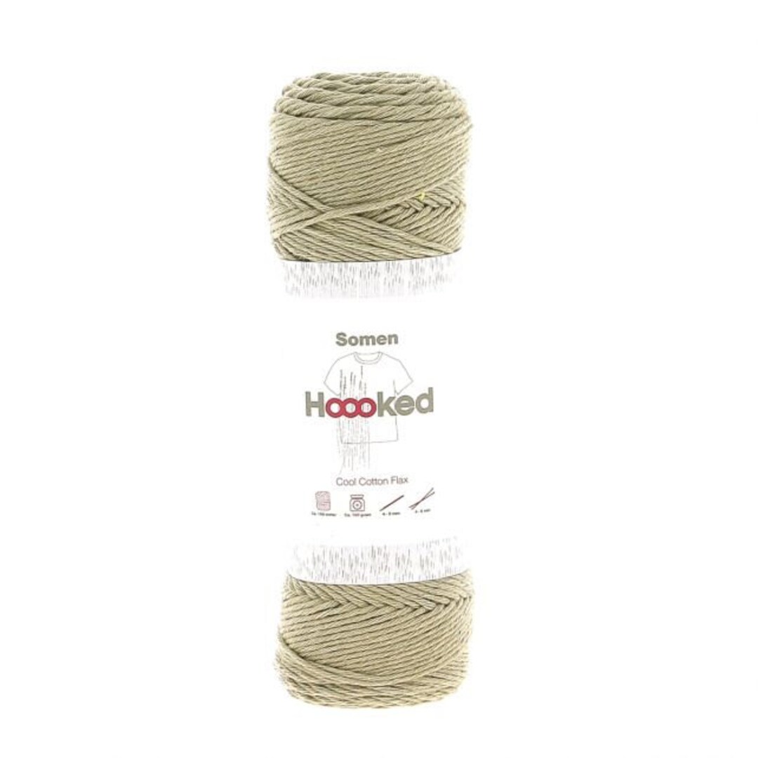 Hoooked Somen Yarn, Linen/ Cotton Blend- Great for Washcloths, Market ...
