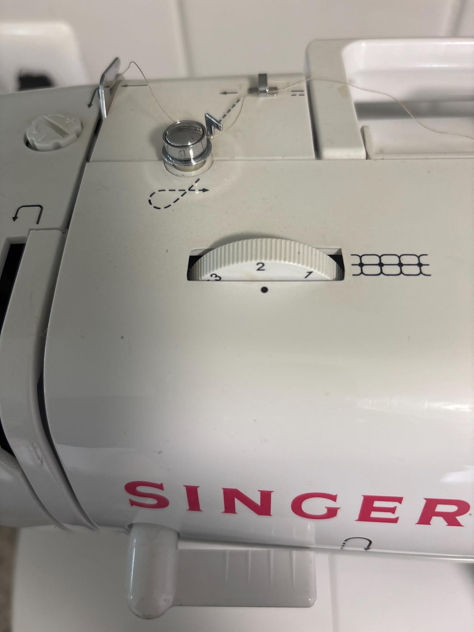 SINGER SIMPLE Sewing Machine Model 3232- Works Great- Includes Pedal ...