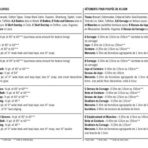 Simplicity Pattern 8039/S0172 AMERICAN GIRL Doll Sewing Patterns- 4 ...