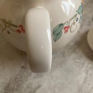 Corelle Coordinates Stoneware Abundance Teapot Fruit, 5 Cup Capacity ...