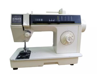 Vintage SINGER Heavy Duty Sewing Machine Model 6212C W/ Foot Pedal ...