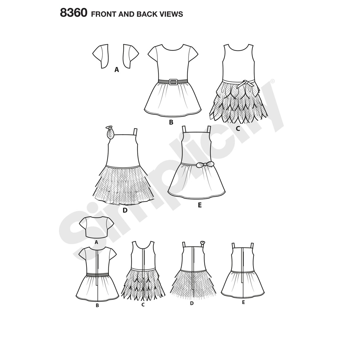 Simplicity Pattern 8360 AMERICAN GIRL Doll Sewing Patterns 4 | Etsy