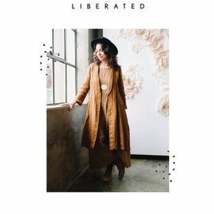 Lichen Duster Sewing Pattern Perfect Layering Piece Sew Liberated Sizes ...