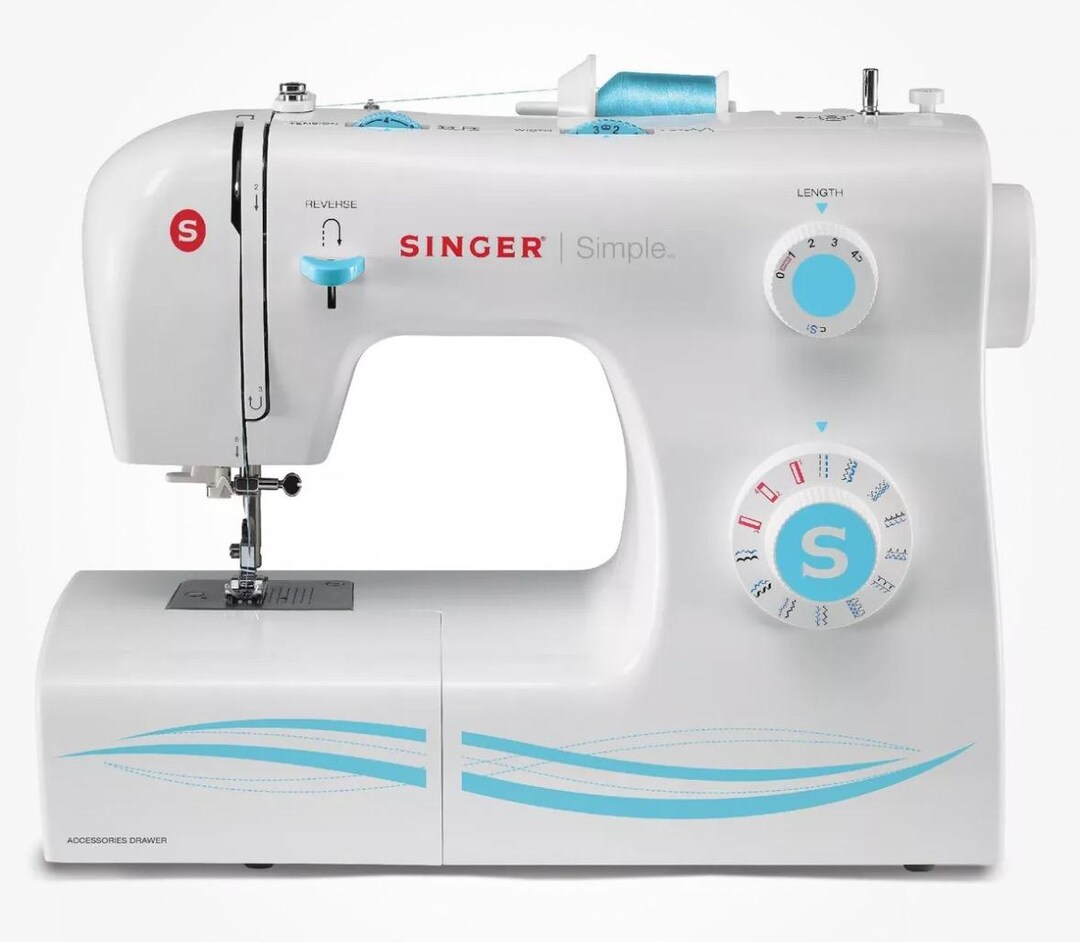 SINGER Simple 2263 Sewing Machine W/ Pedal, Extras! Works Great! 23 ...