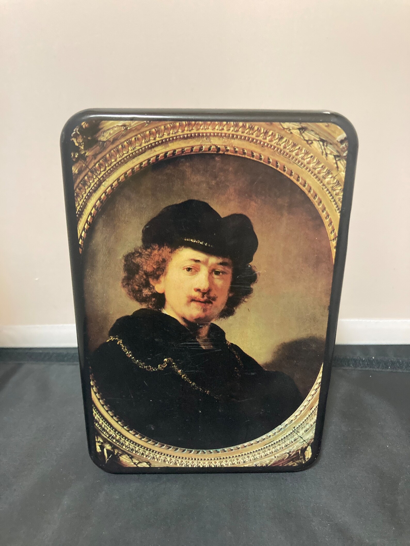 Massilly France Collectible Vintage Hinged Tin- Very Rare! Rembrandt - Etsy