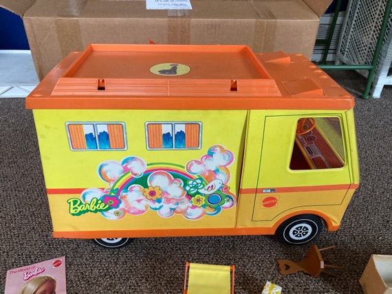 Vintage Barbie Country Camper 1970 Includes Accessories - Etsy