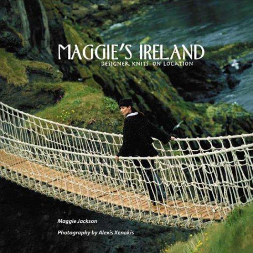 Vintage Out of Print Knitting Pattern Book- "maggie's Ireland: Designer ...