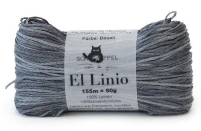 El Linio Yarn by Schoppel-wolle- 100% Linen- Dk Weight- 164 Yds/ Ball ...