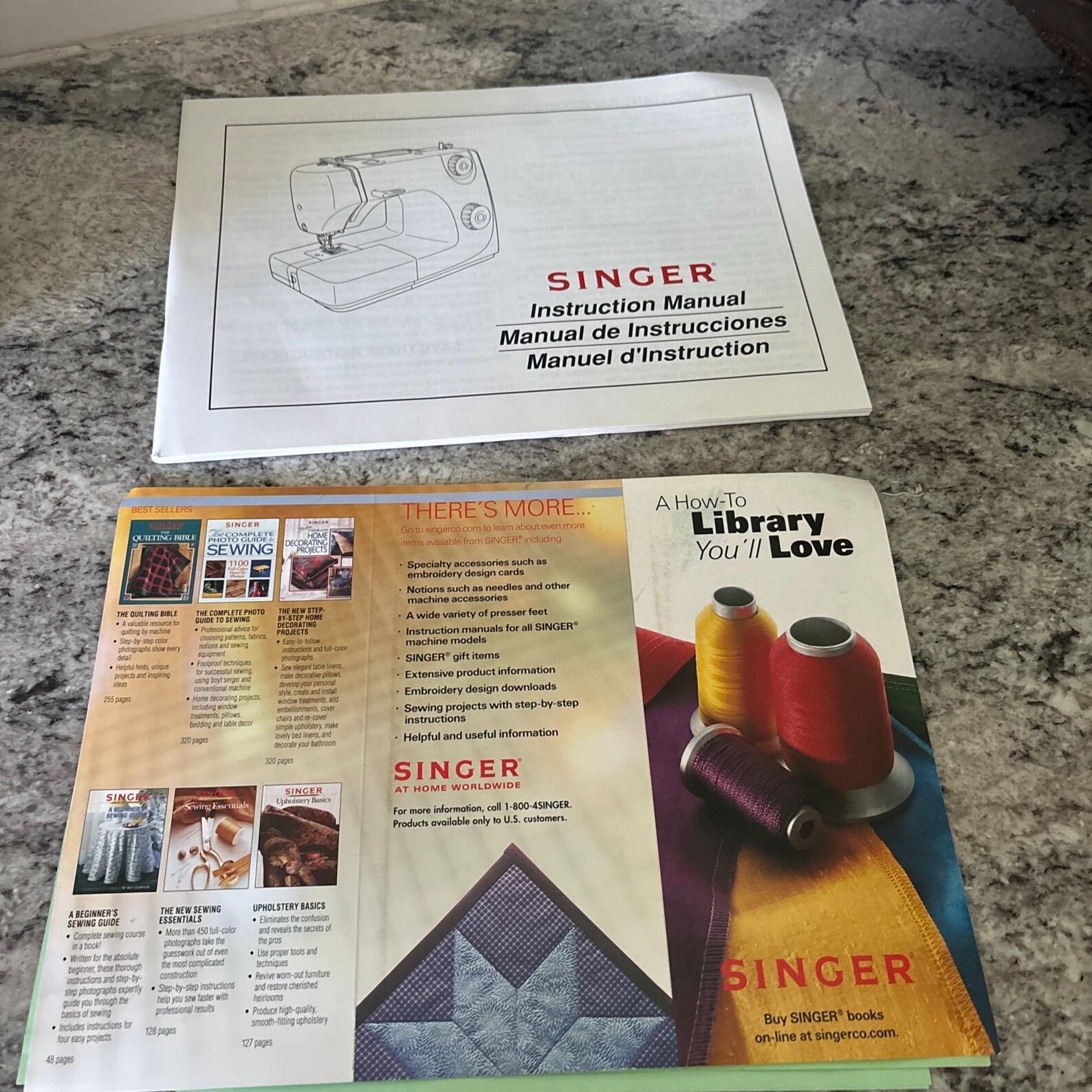 Singer Prelude Sewing Machine 8280 W/ Accessories, Cover, Manual, Pedal ...