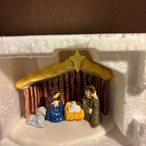Dept 56 Snow Village Nativity Item # 51357.retired, Department 56, New ...