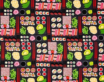 Kawaii Bento Box Fabric Bento Box by Amber Morgan Kawaii - Etsy