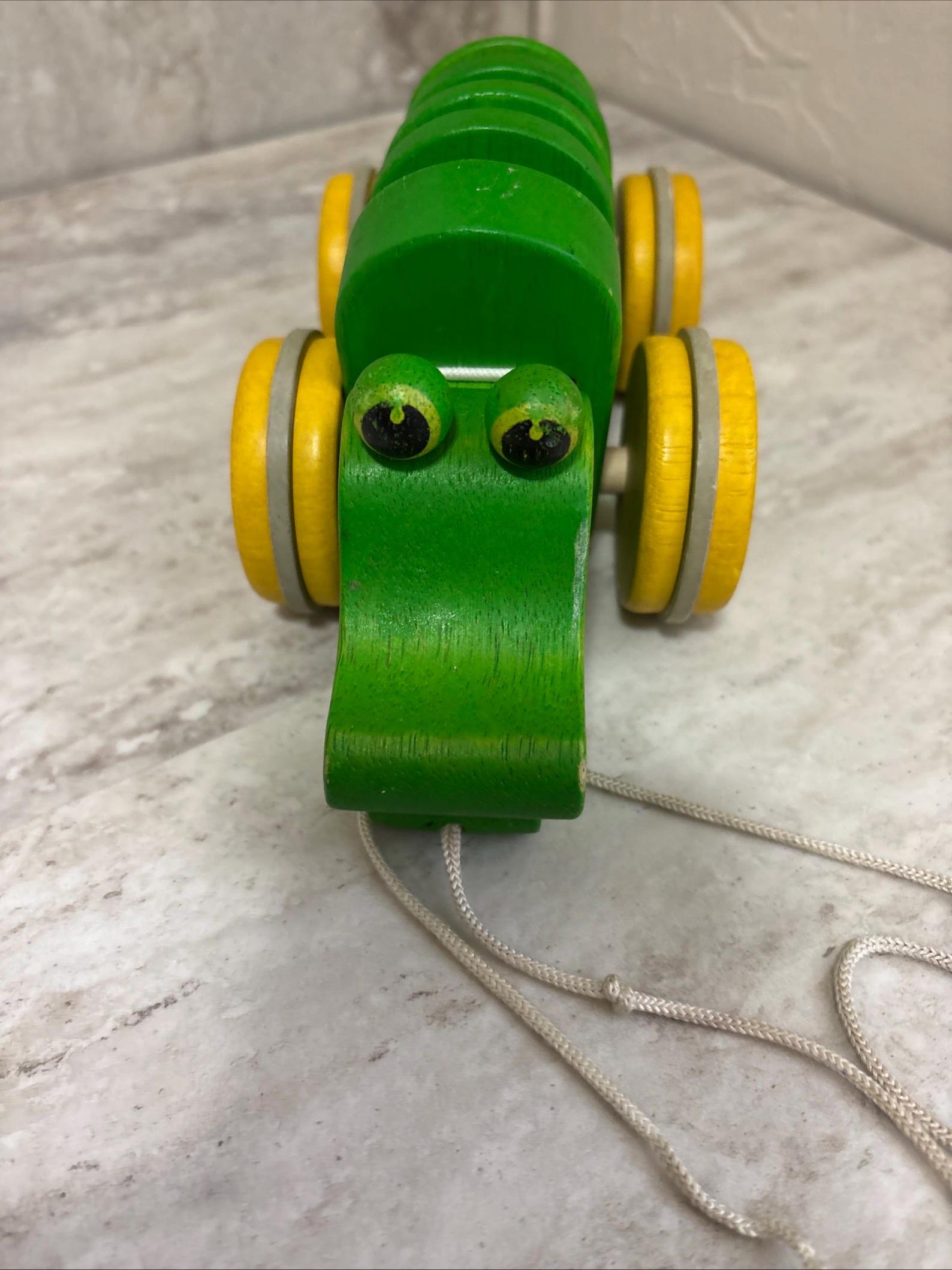 Vintage Green Dancing ALLIGATOR CROCODILE Wood Pull Toy - Etsy
