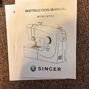 Singer Sewing Machine M1150- With Accessories! Free Arm, 45 Stitch ...