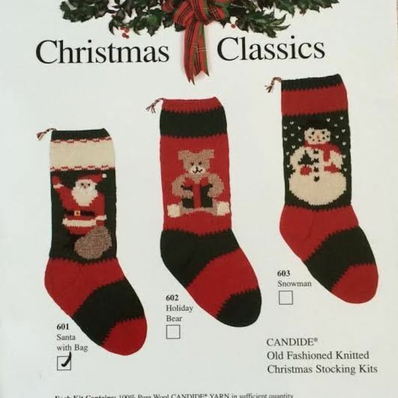 Needlepoint Stocking Kit - Etsy