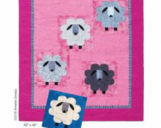 Sheep Happens Quilt Pattern by Southwind Designs SWD-510-SH, 42" X 46 ...