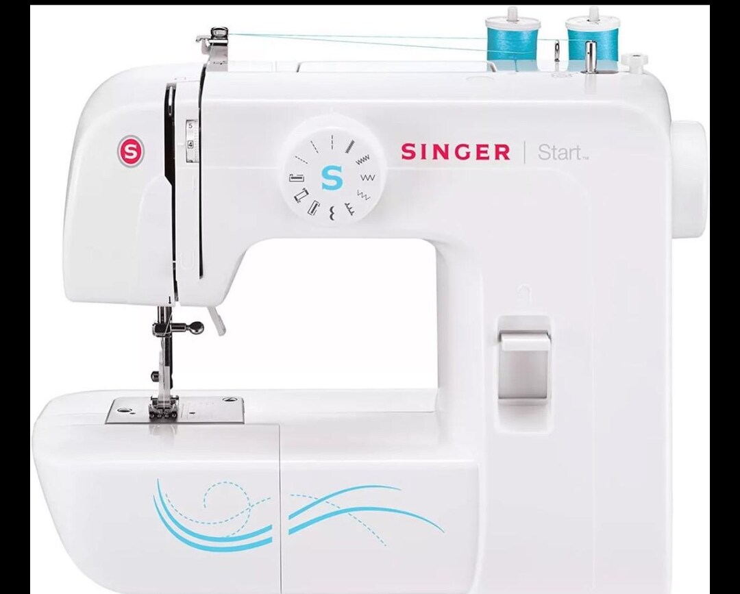SINGER Start 1304 Sewing Machine, 6 Built-in Stitches, Free Arm, Extras ...