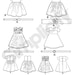 Simplicity Pattern 8039/S0172 AMERICAN GIRL Doll Sewing Patterns- 4 ...