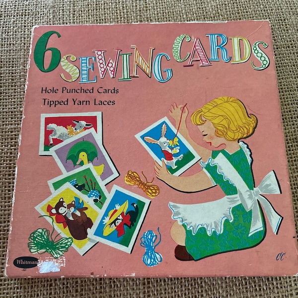 Whitman Sewing Cards - Etsy