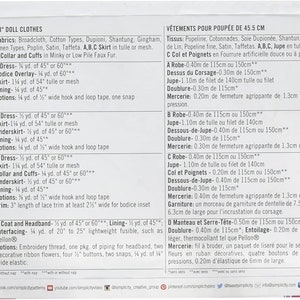 Simplicity Pattern 8280 AMERICAN GIRL Doll Sewing Patterns- 4 Outfits ...