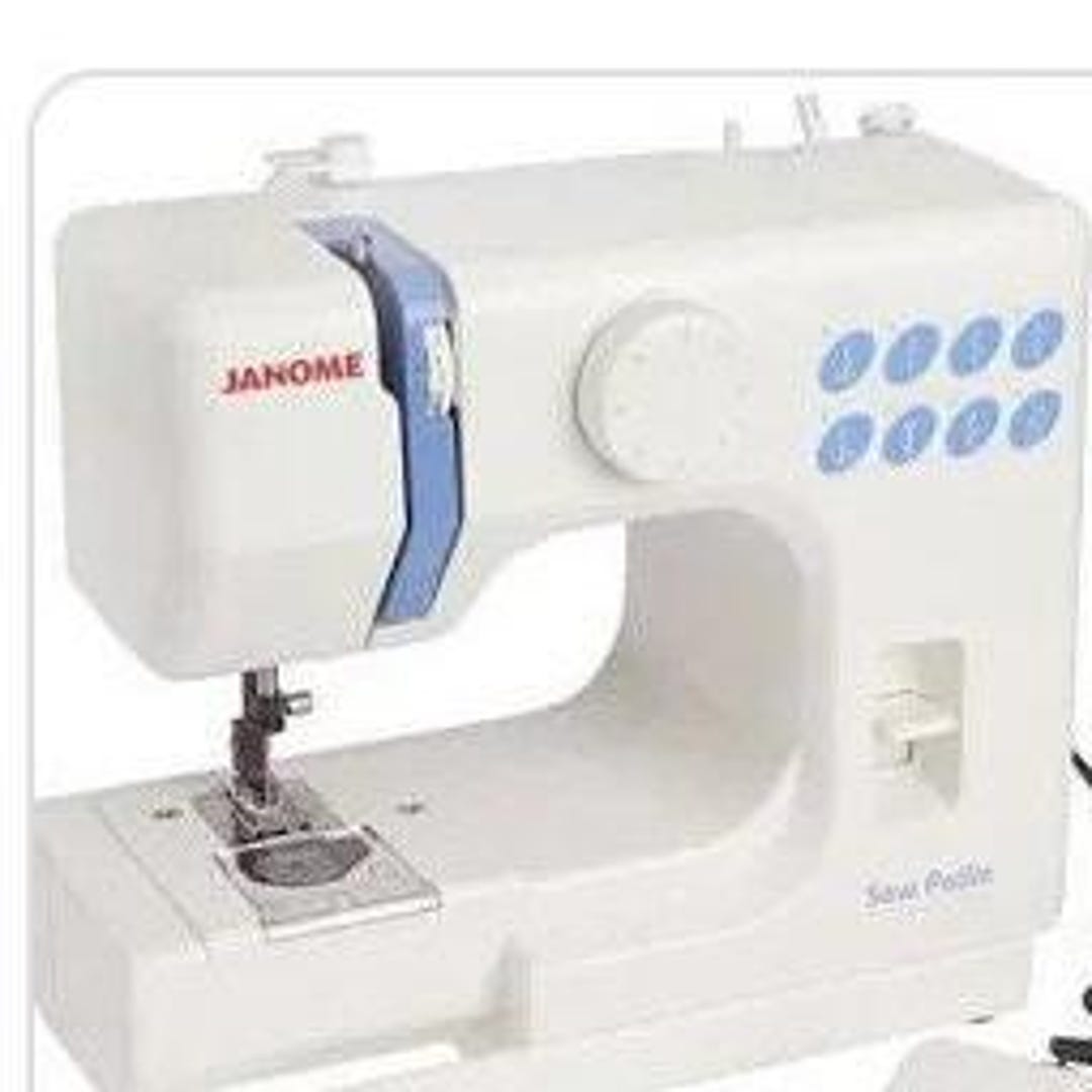 Janome Mini Sew Petite Sewing Machine Model 525 Portable, Manual ...