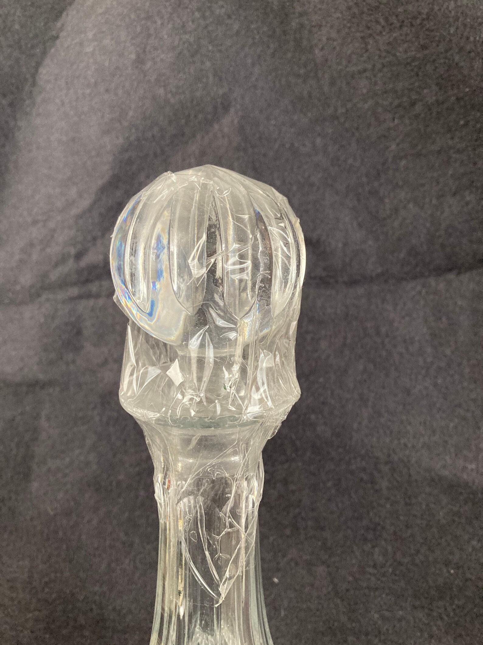 Vintage Block Blown/cut Lead Crystal Decanter Poland New - Etsy