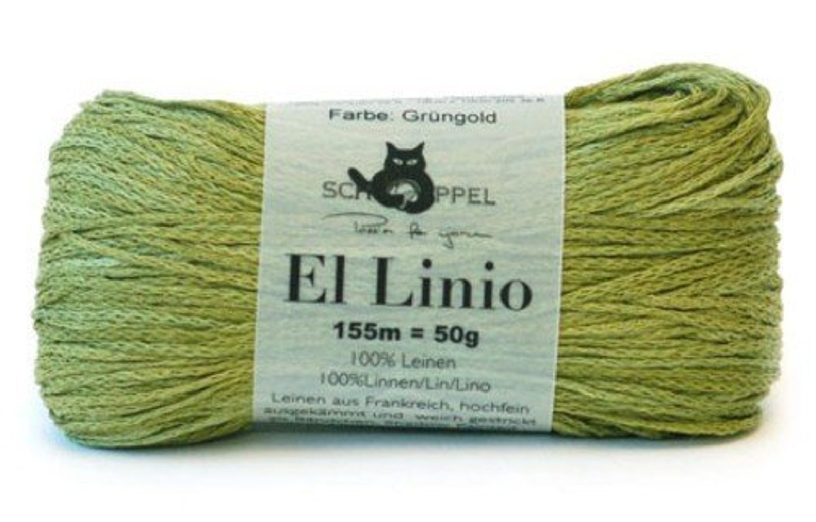 El Linio Yarn by Schoppel-wolle- 100% Linen- Dk Weight- 164 Yds/ Ball ...